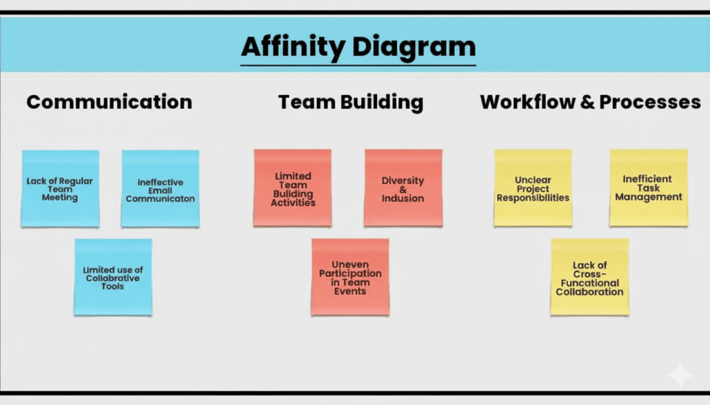 Affinity Diagram In Project Management Example PMP Exam Tips PM Affinity Diagram In Project Management Example PMP Exam Tips PM