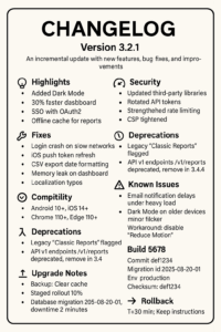 Changelog Examples That Build Trust and Keep Users Updated | PM Study ...