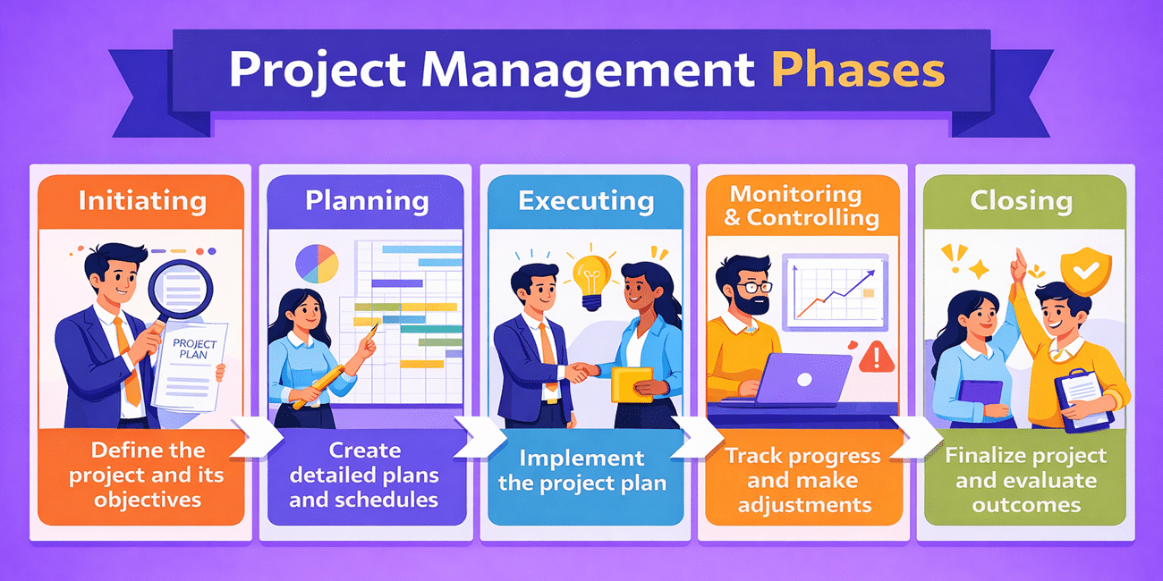 What is Project Management: Phases, Methods, Tools, Roles & Trends | PM ...