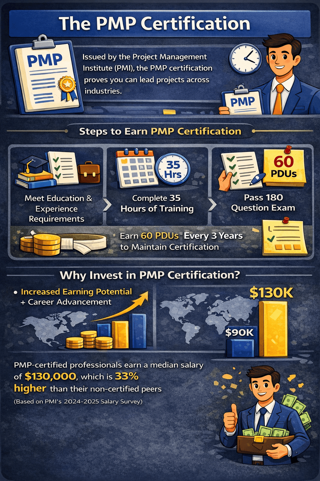 PMP Vs Lean Six Sigma Certification: Salary Comparison, Differences ...