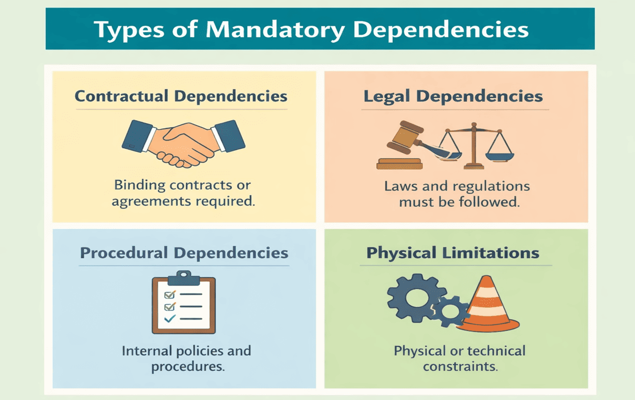 Mandatory Dependency in Project Management | PM Study Circle