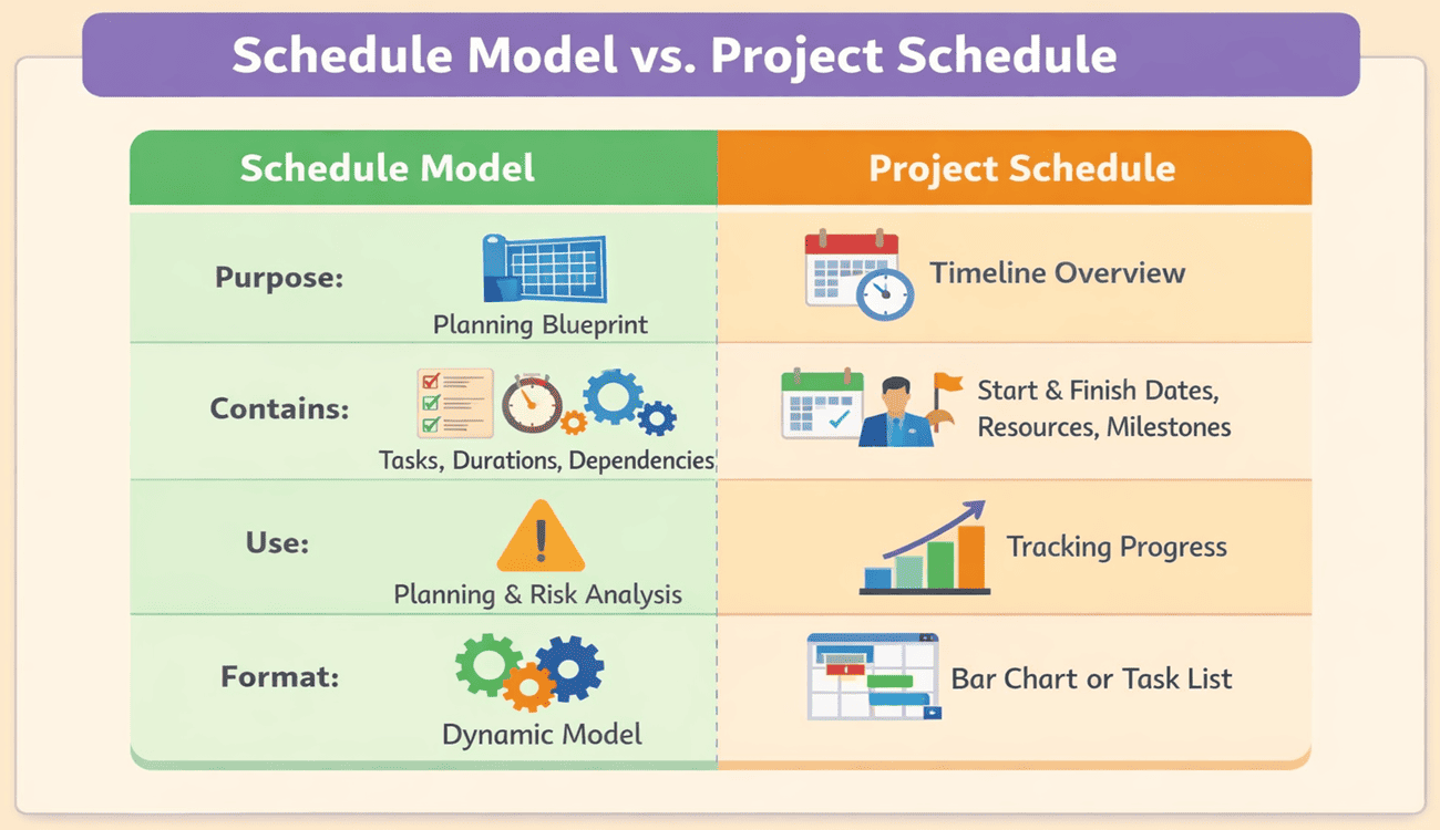 Mastering the Schedule Model in Project Management | PM Study Circle