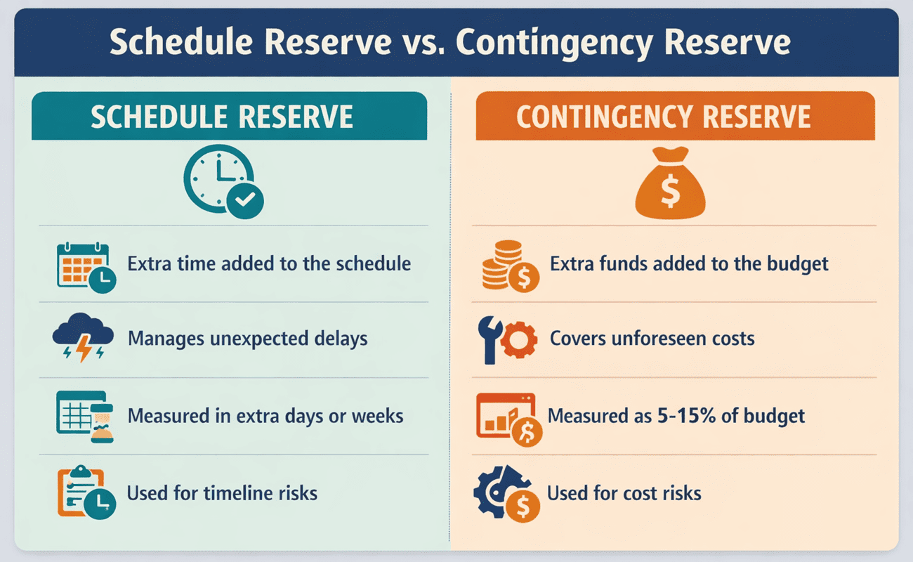 Contingency Vs Schedule Reserves: Guide for Project Managers | PM Study ...