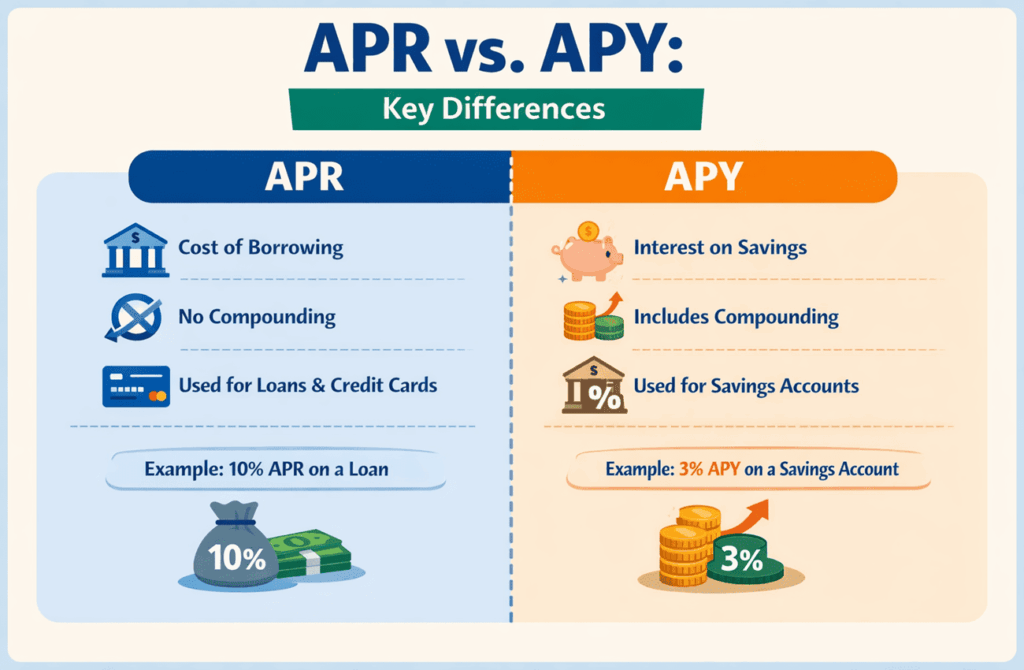 APR Vs APY: Key Differences Explained | PM Study Circle